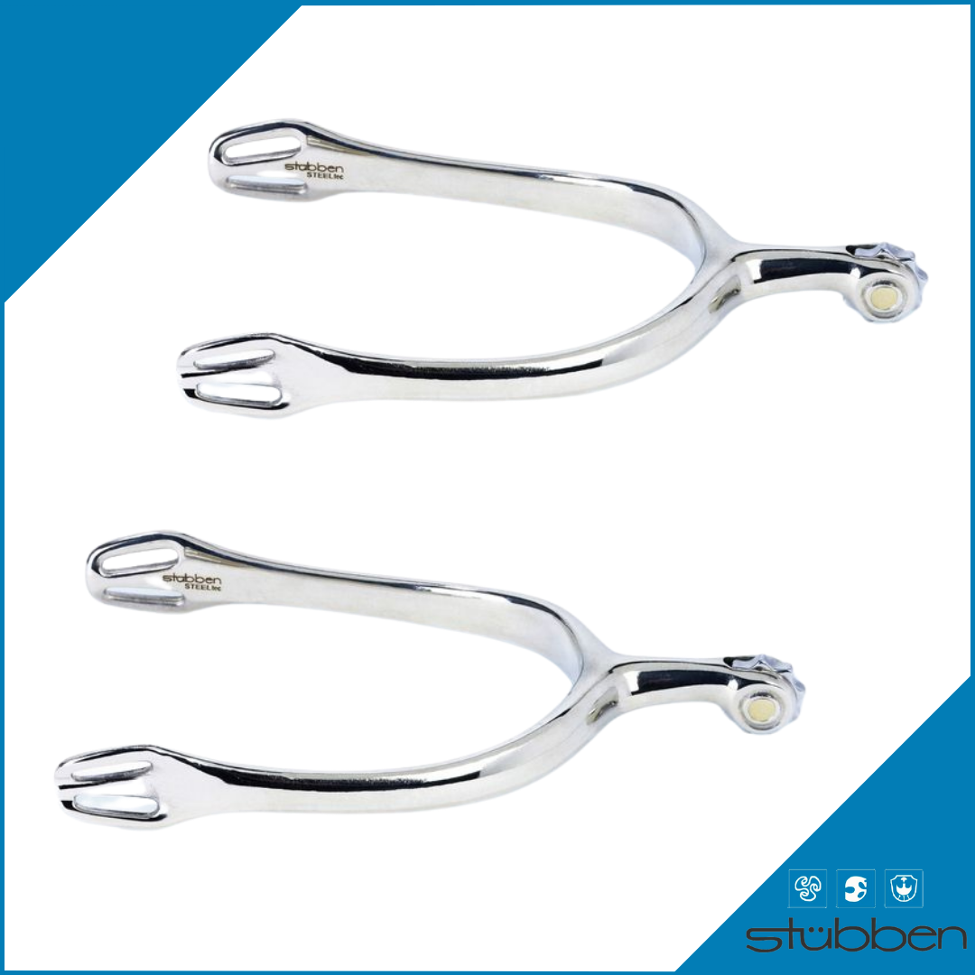 Stubben 1171 Dynamic 35mm Dressage Spurs with Star Rowels - STUBBEN ...